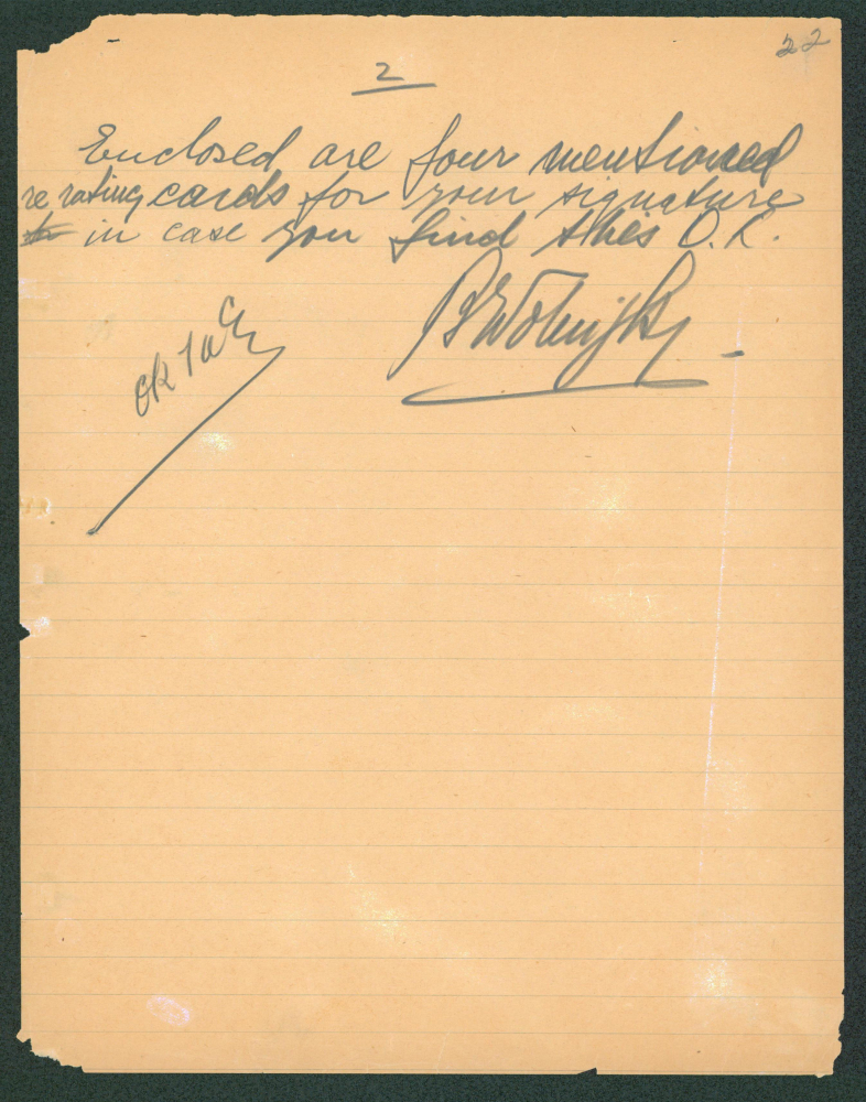 Thomas Edison Signed 1922 Letter Inscribed "OK" (Beckett) | Pristine ...
