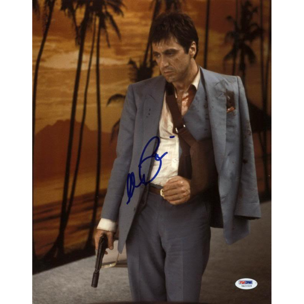 Al Pacino "Scarface" 11x14 Photo (PSA | Autograph Graded 10) | Pristine ...