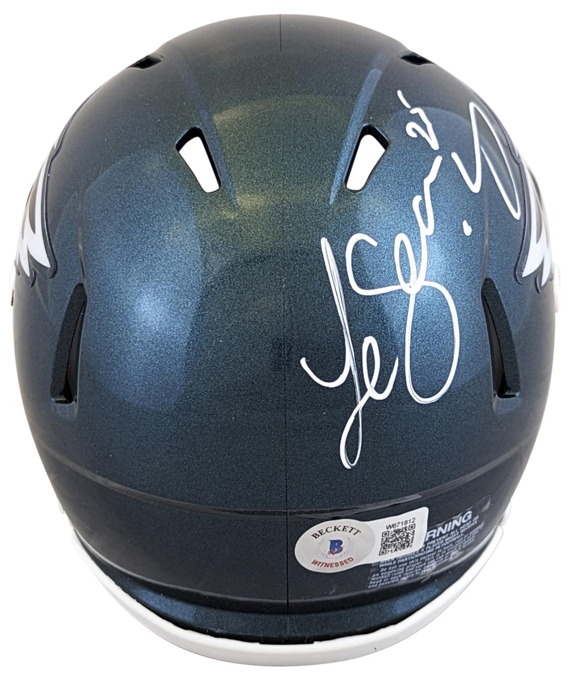 LeSean McCoy Signed Eagles Speed Mini Helmet (Beckett) | Pristine Auction