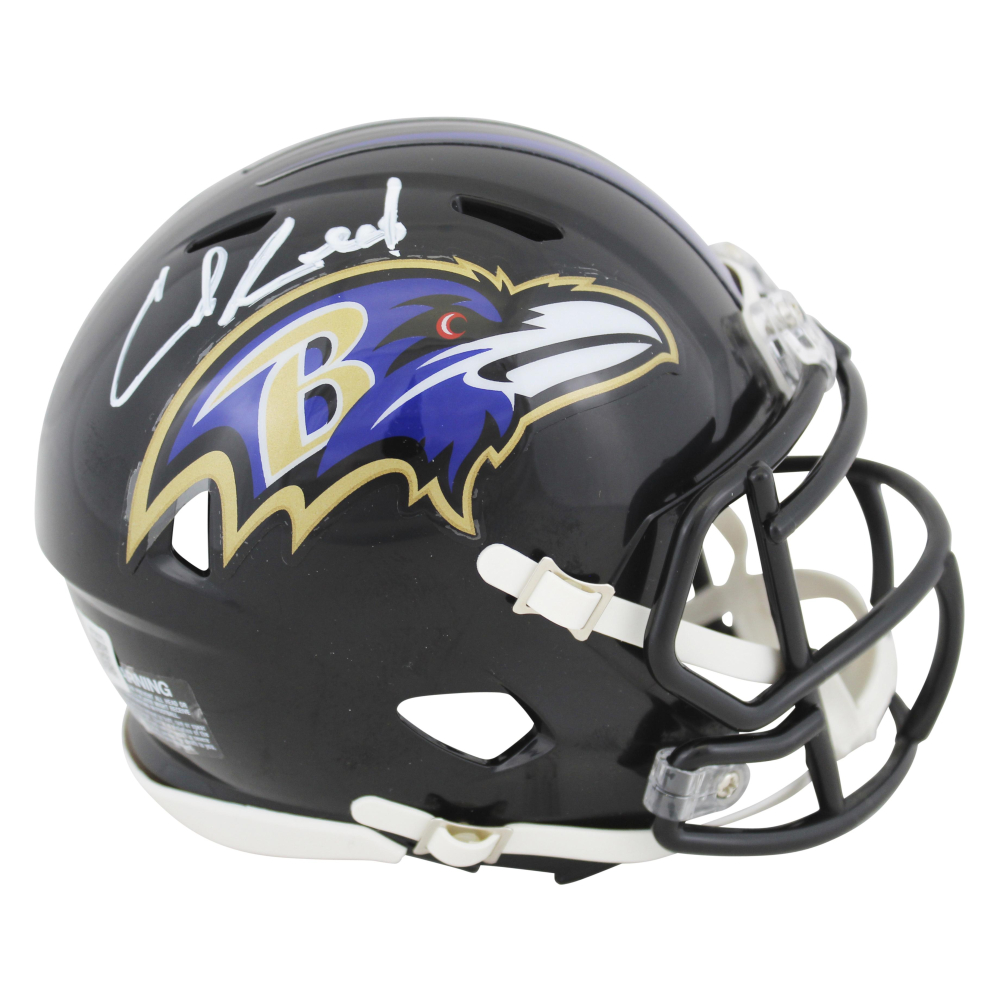 Ed Reed Signed Speed Ravens Speed Mini Helmet (Beckett) | Pristine Auction