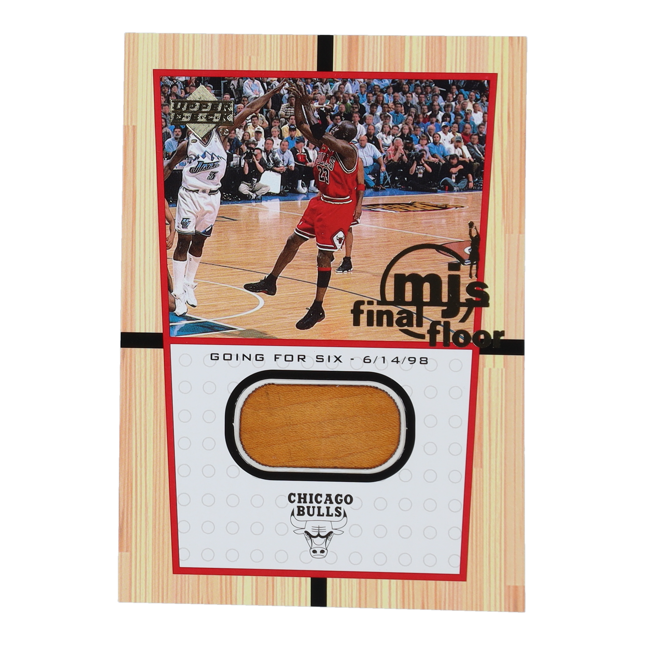 Michael Jordan 2000 Upper Deck Century Legends MJ Final Floor Jumbos # ...