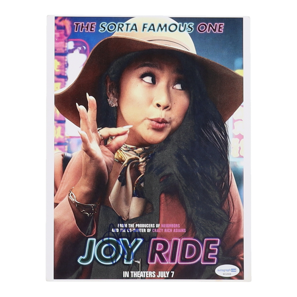 Stephanie Hsu Signed "Joy Ride" 8x10 Photo (ACOA) | Pristine Auction