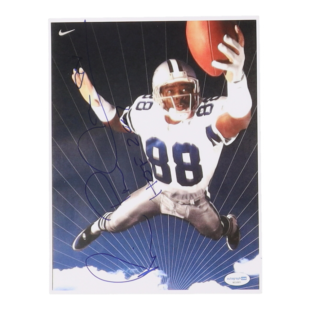 Michael Irvin Signed Cowboys 8x10 Photo Inscribed "HOF 2007" (ACOA ...