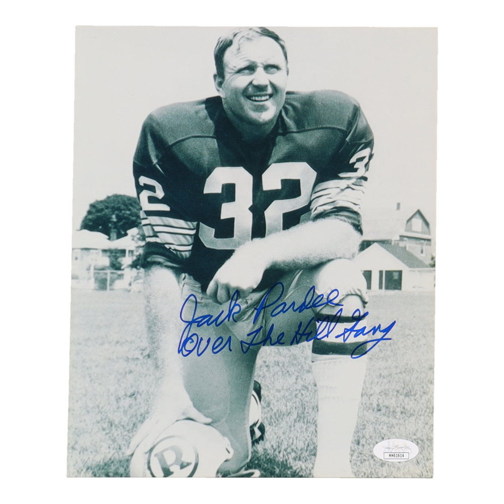 Jack Pardee Signed Rams 8x10 Photo Inscribed "Over The Hill Harry" (JSA ...