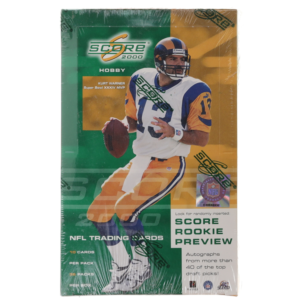 2000 Score Football Hobby Box with (36) Packs | Pristine Auction