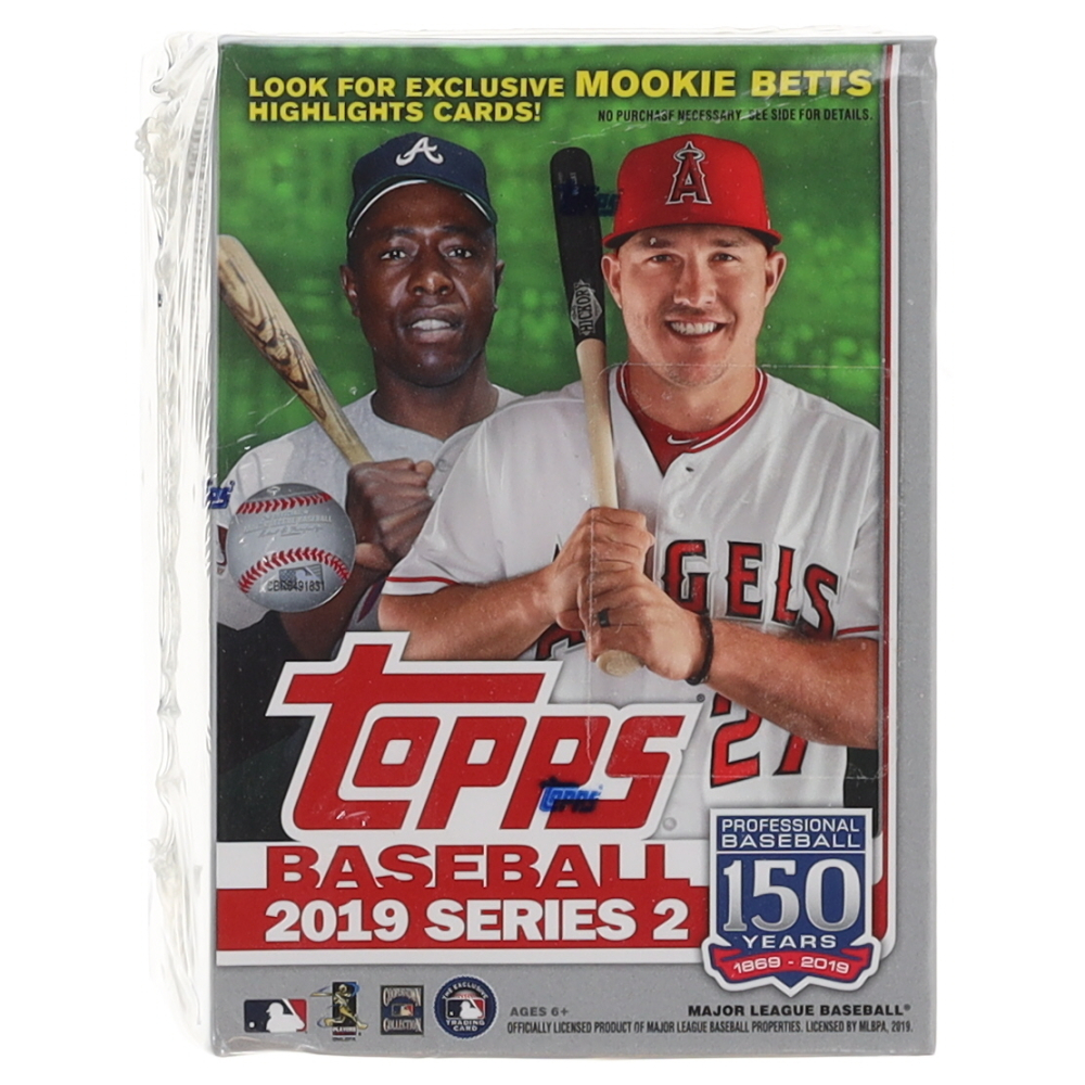 2019 Topps Series 2 Baseball Blaster Box with (7) Packs | Pristine Auction