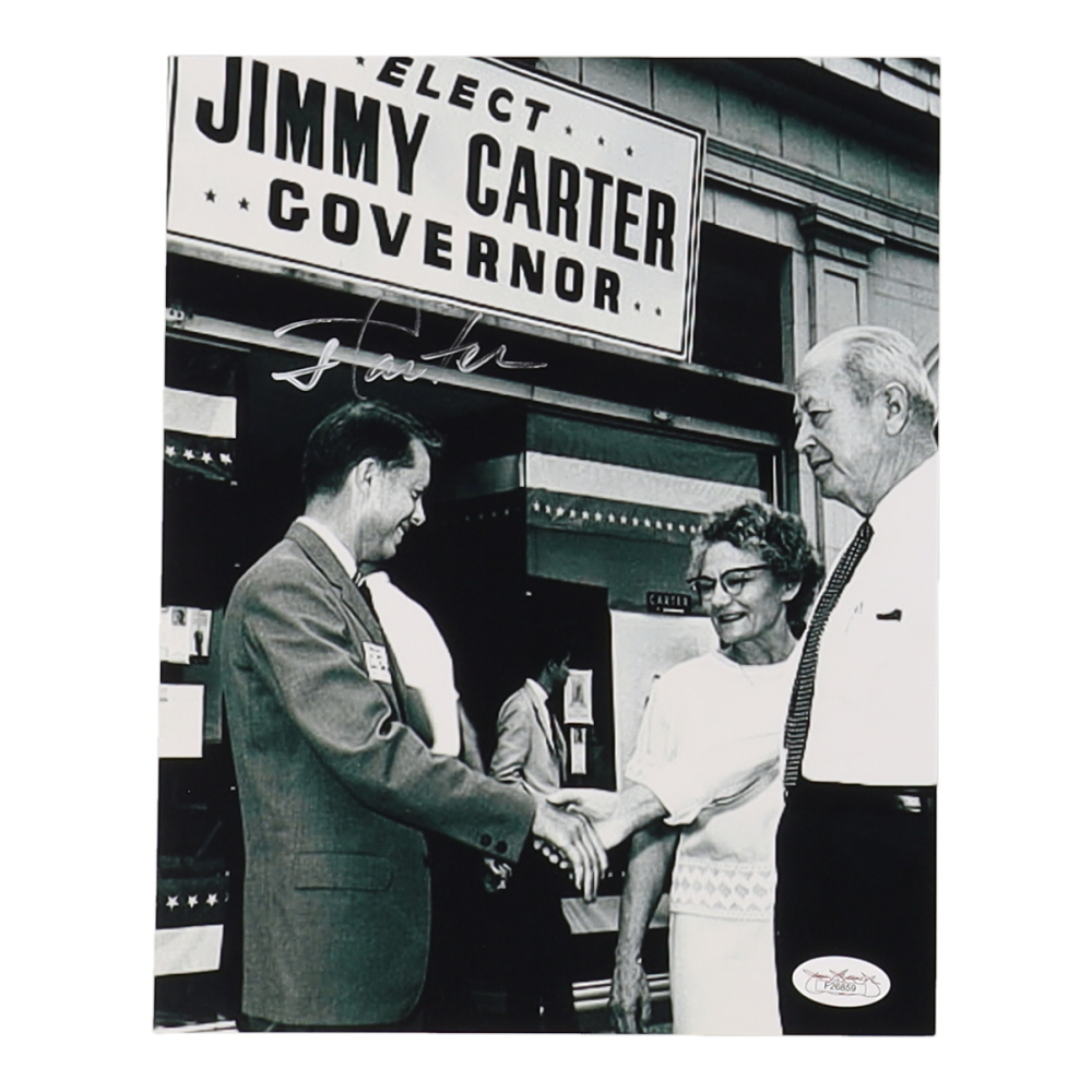 Jimmy Carter Signed 8x10 Photo (JSA) | Pristine Auction