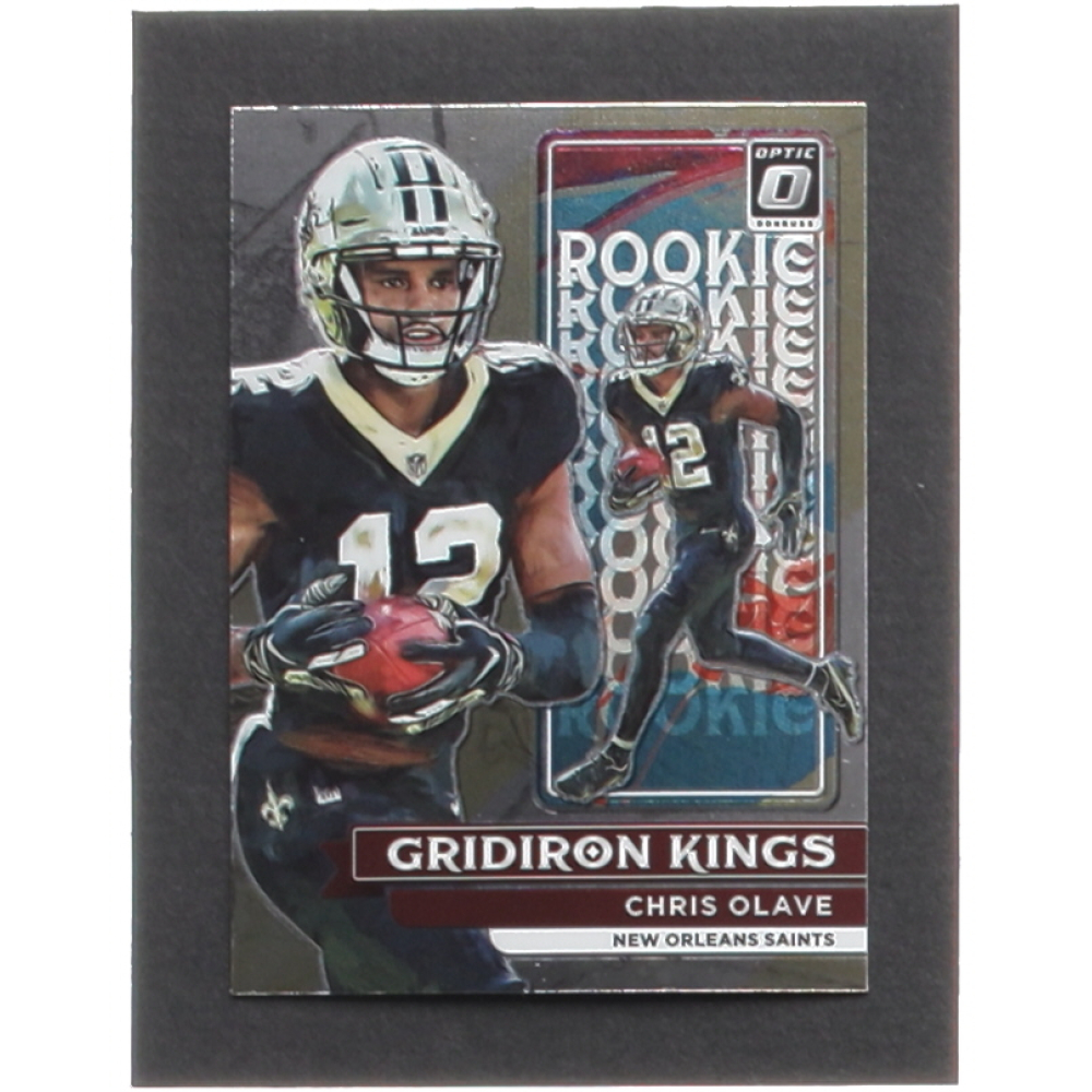 Chris Olave 2022 Donruss Optic Rookie Gridiron Kings #8 RC | Pristine Auction