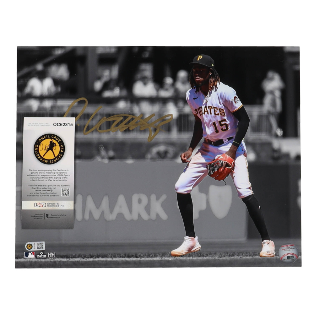 Oneil Cruz Signed Pirates 11x14 Photo (Cruz) | Pristine Auction