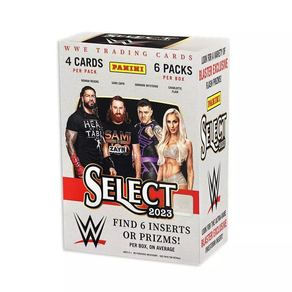 2023 Panini WWE Select Wrestling Trading Card Blaster Box with (6 ...