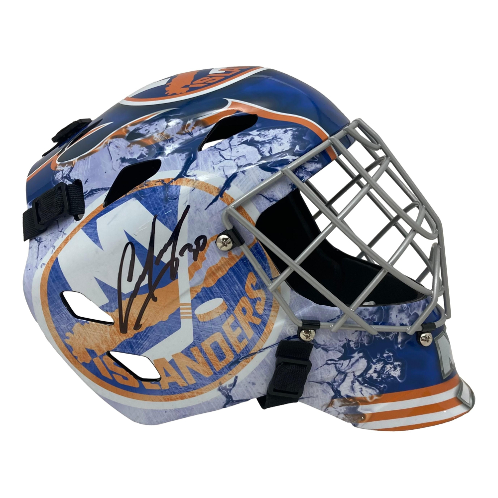 Ilya Sorokin Signed Islanders Full-Size Goalie Mask (JSA) | Pristine ...