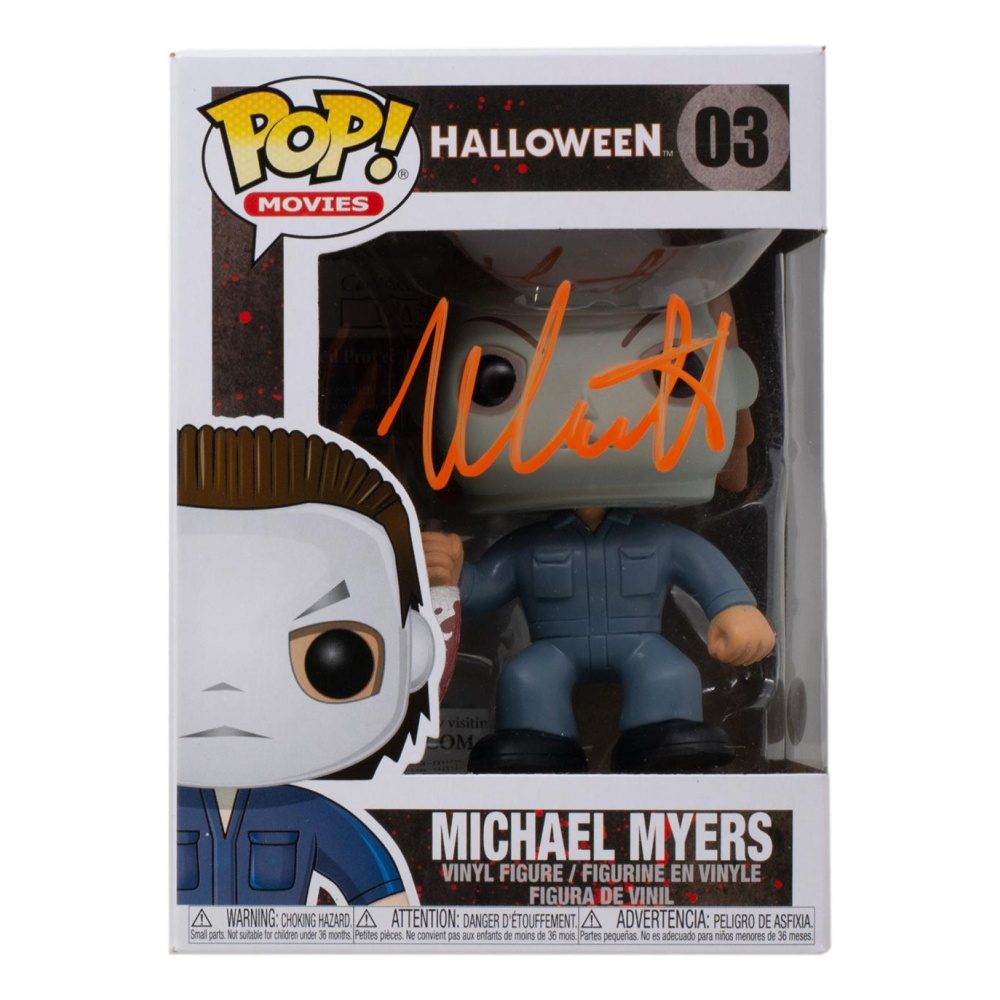 Nick Castle Signed Michael Myers "Halloween" #03 Funko Pop! Vinyl ...