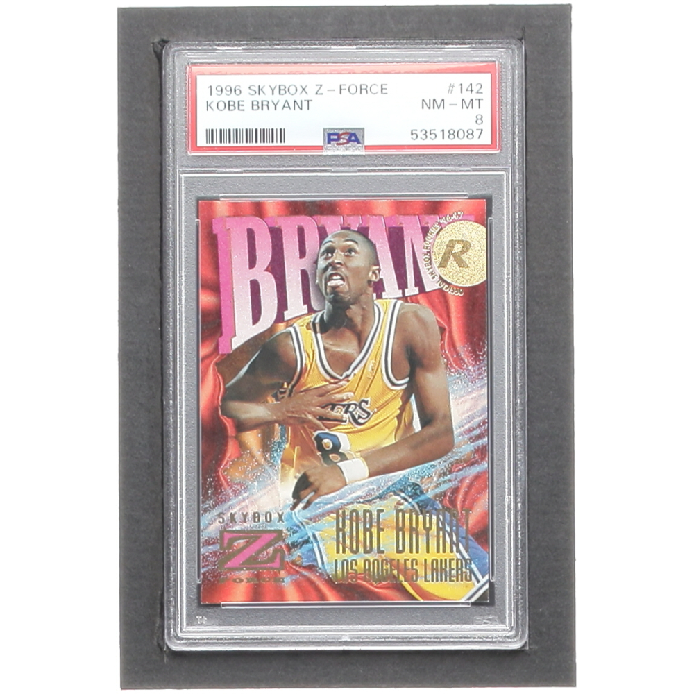 Kobe Bryant 1996-97 Z-Force #142 RC (PSA 8) | Pristine Auction