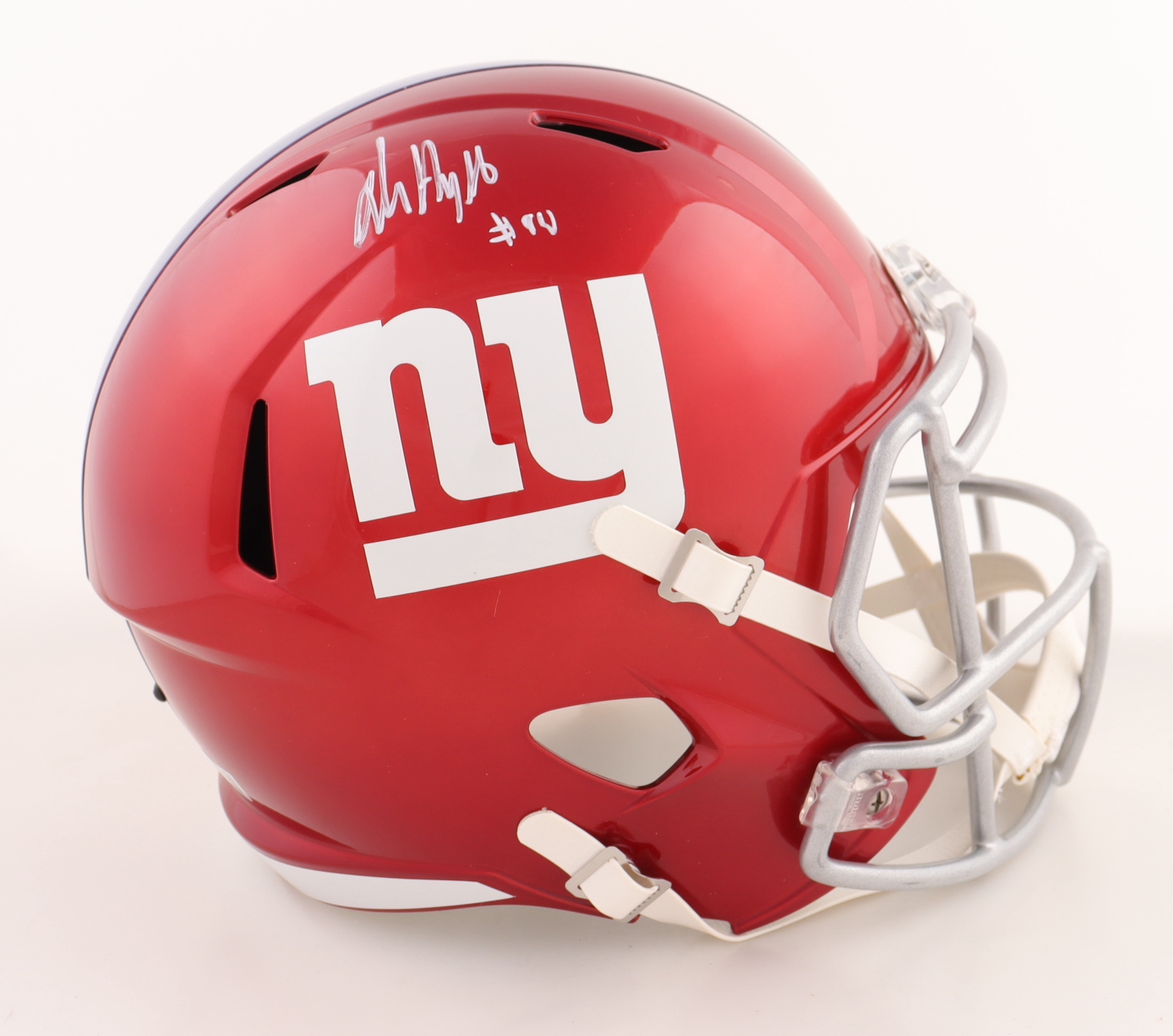 Jalin Hyatt Signed Giants Full-Size Flash Alternate Speed Helmet ...