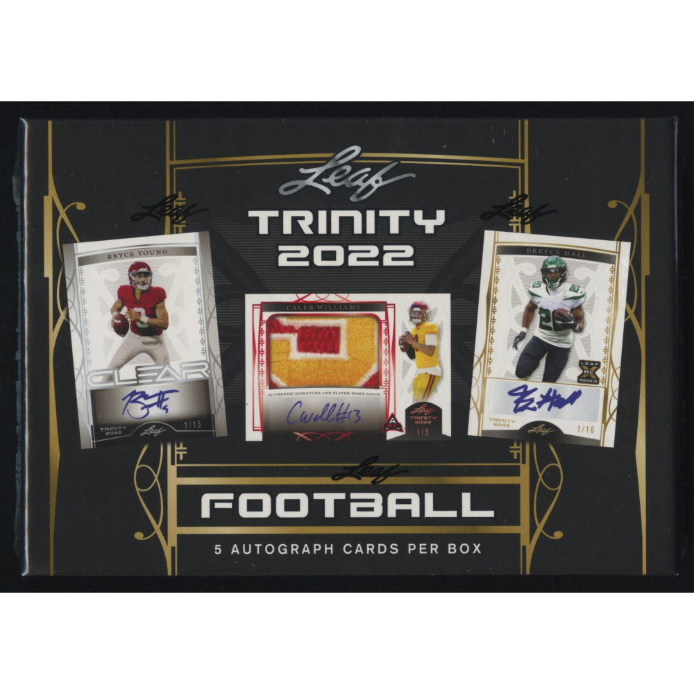 2022 Leaf Trinity Football Hobby Box | Pristine Auction