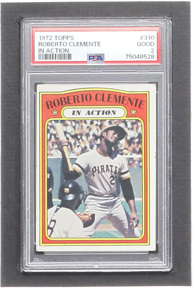 Roberto Clemente 1972 Topps #310 IA (PSA 2) | Pristine Auction