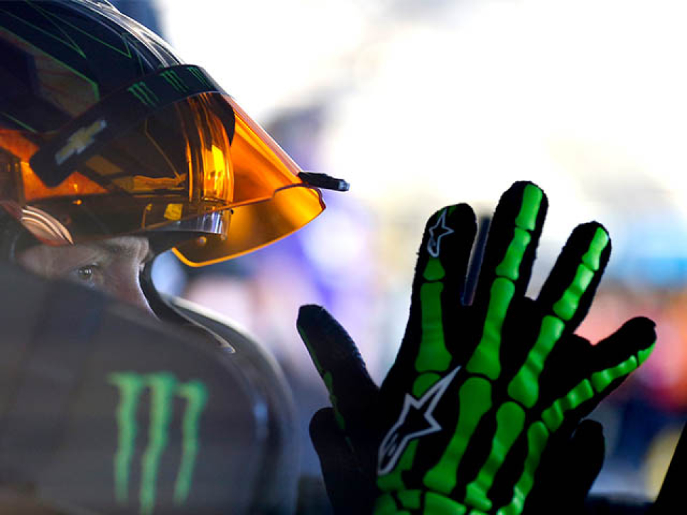 Gray Gaulding 2023 Bristol Race Worn & Signed Gloves | Also Signed by ...