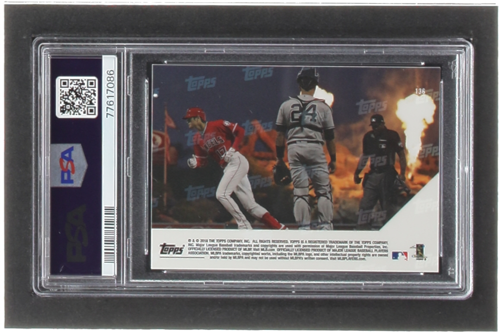 Shohei Ohtani 2018 Topps Now #136 RC (PSA 9) | Pristine Auction