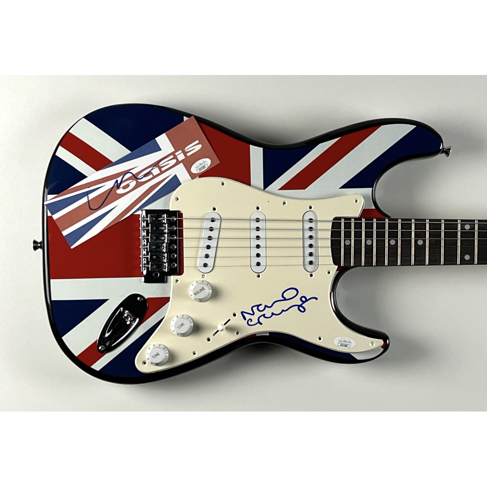 Oasis Muti Signed Full-Size 39" Electric Guitar With Liam & Noel ...