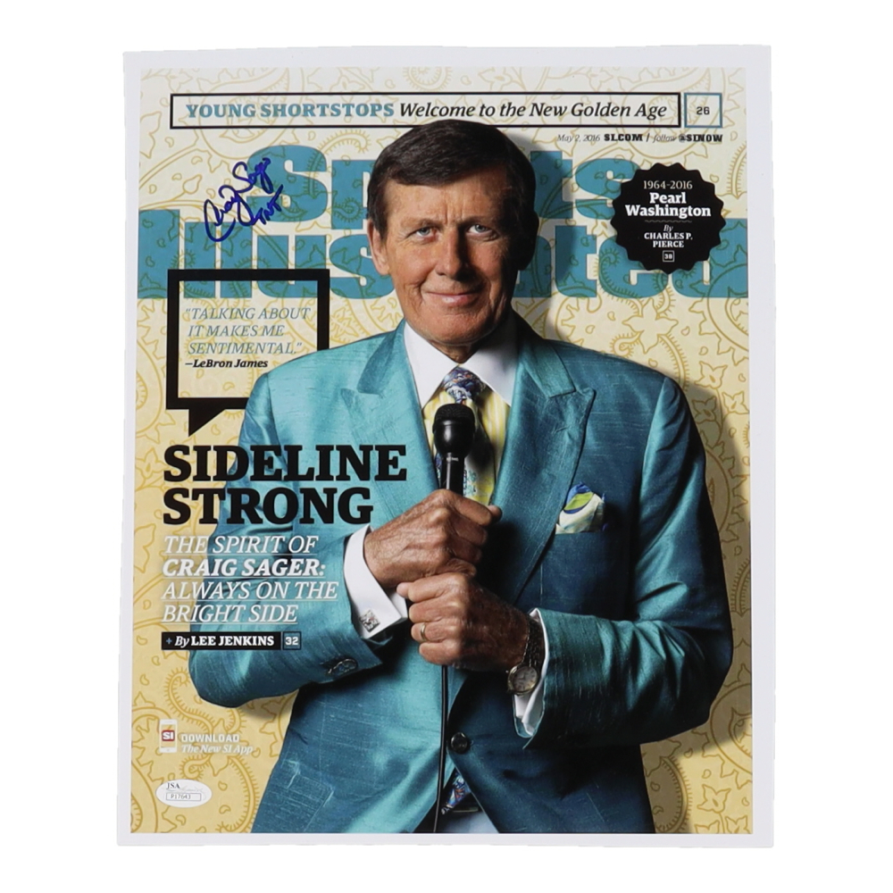 Craig Sager Signed 11x14 Photo Inscribed "TNT" (JSA) | Pristine Auction