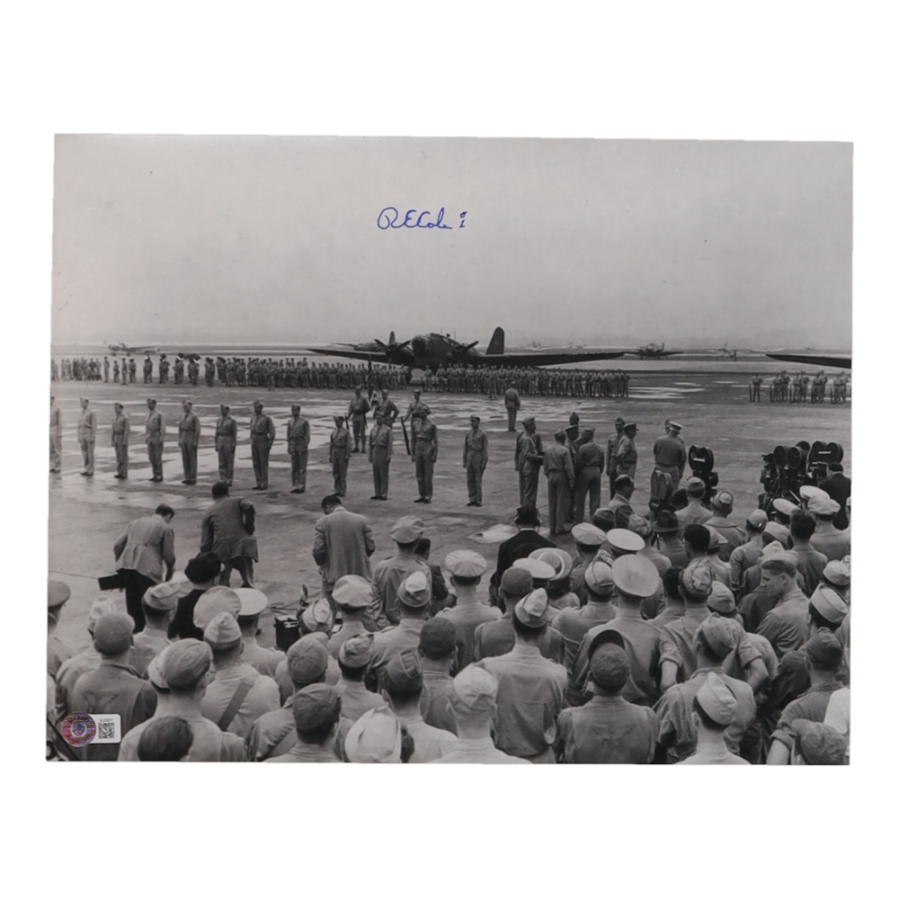 Richard "RE" Cole Signed 11x14 Photo Inscribed "#1" (Beckett ...