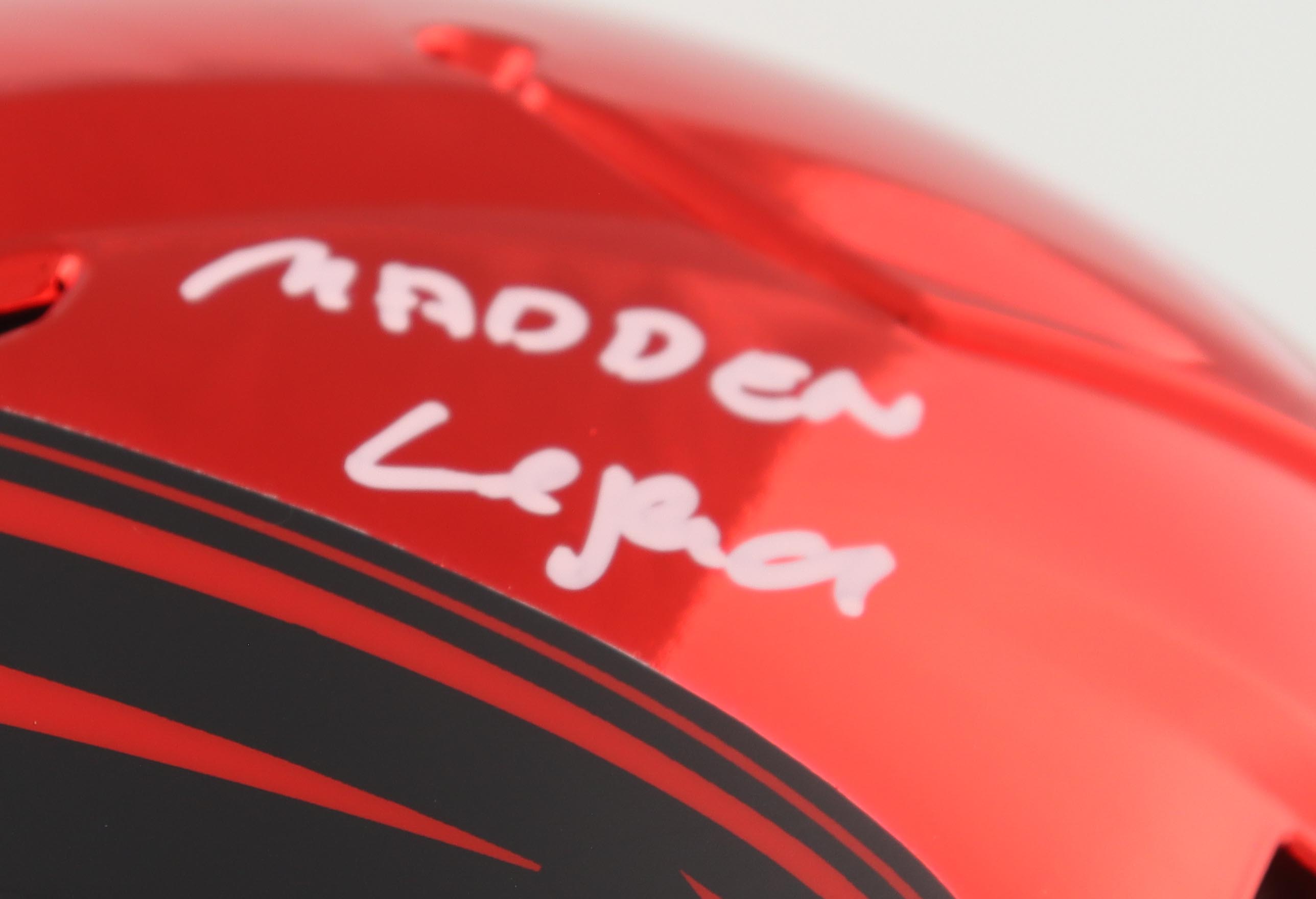 Michael Vick Signed Falcons Full-Size Authentic On-Field Chrome ...