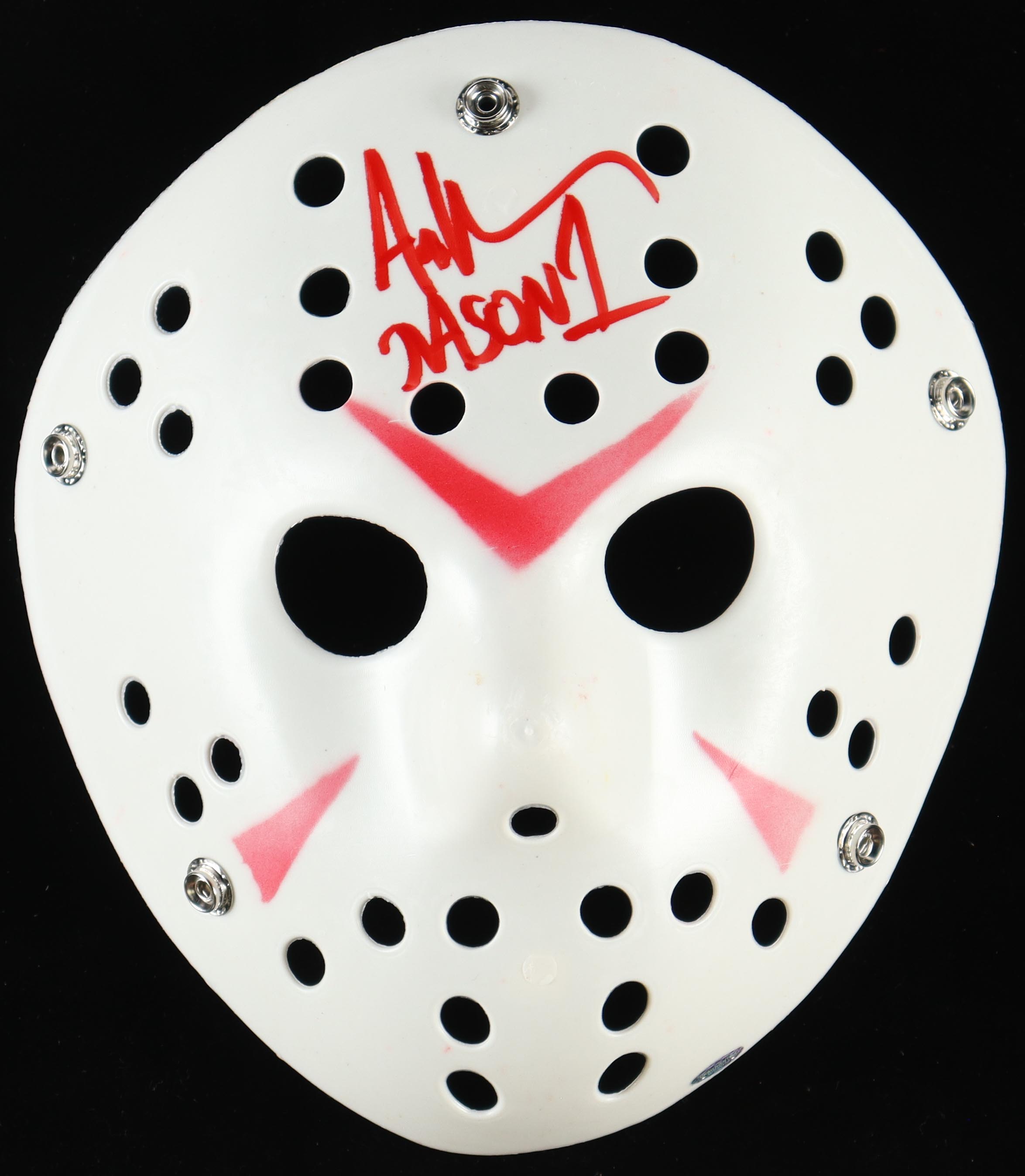 Ari Lehman Signed "Friday the 13th" Mask Inscribed "Jason 1 ...