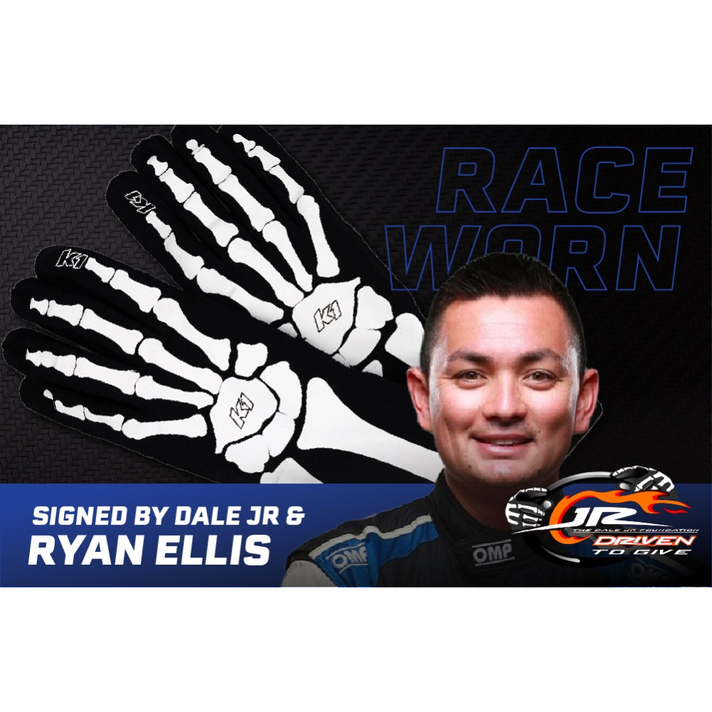 Ryan Ellis 2023 Bristol Race Worn & Signed Gloves | Also Signed by Dale ...