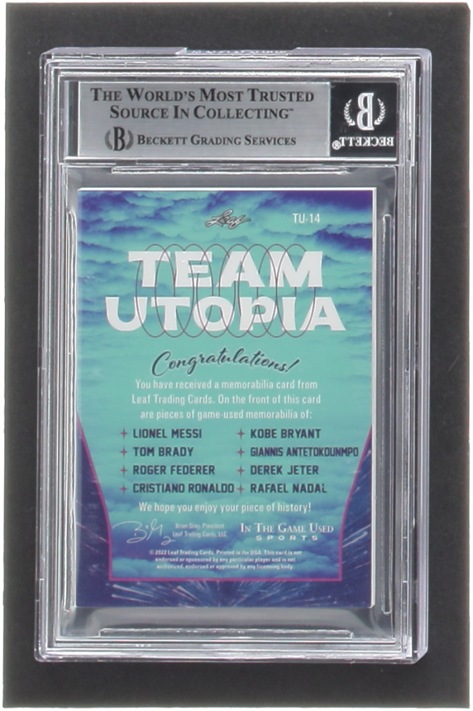 Lionel Messi / Kobe Bryant / Tom Brady / Giannis Antetokounmpo / Roger Federer / Derek Jeter ...