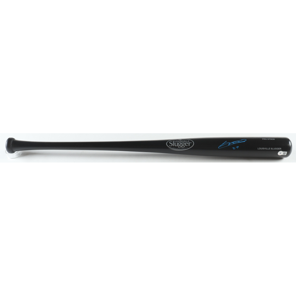 Vladimir Guerrero Jr. Signed Louisville Slugger Baseball Bat (Beckett ...