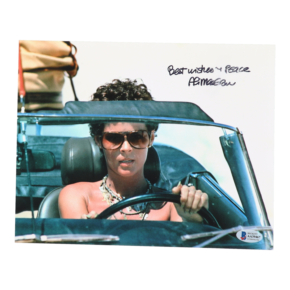 Ali Macgraw Signed Convoy 8x10 Photo Inscribed Best Wishes Peace
