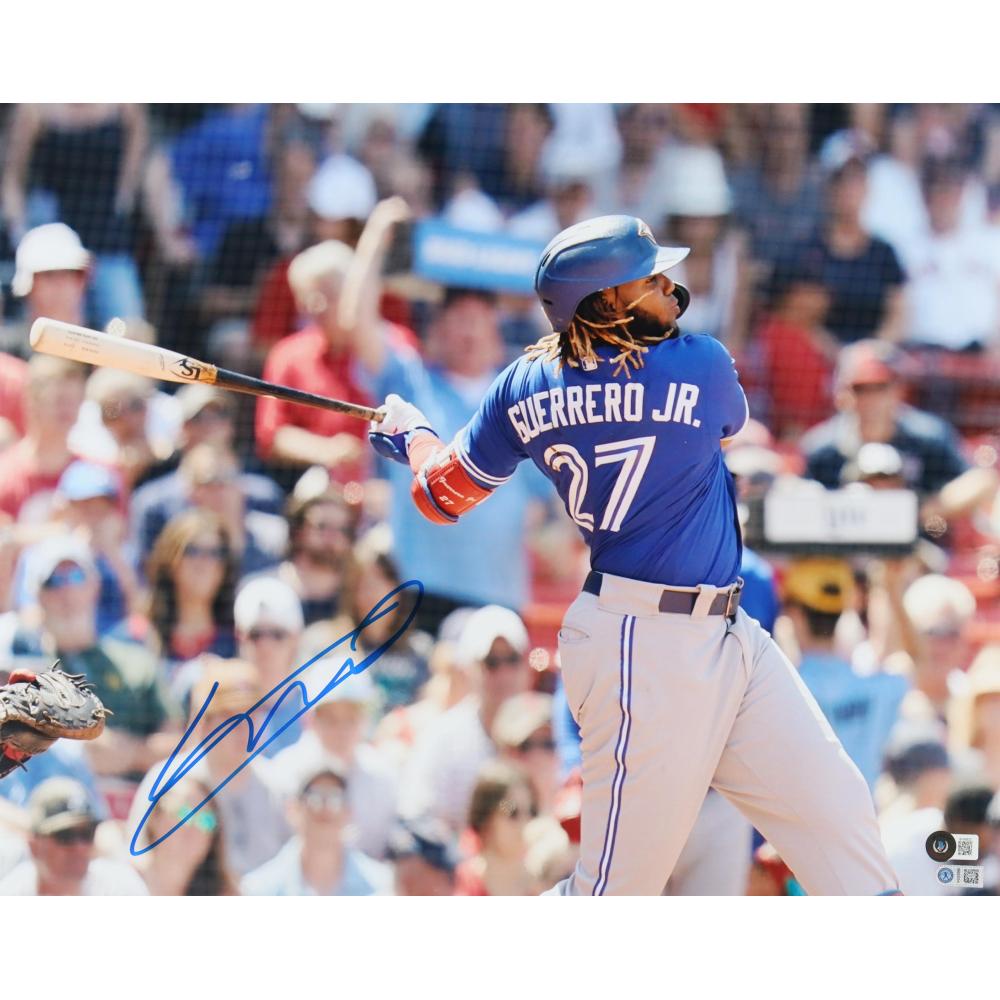Vladimir Guerrero Jr. Signed Blue Jays 16x20 Photo (Beckett & Guererro ...