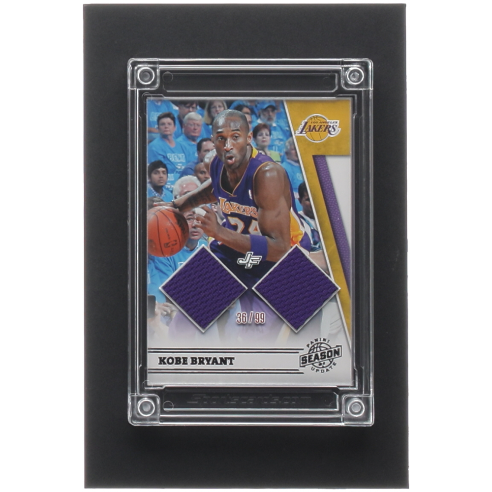 Kobe Bryant 2022 Jersey Fusion Dual Game Used Swatch #KB01 #36/99 ...