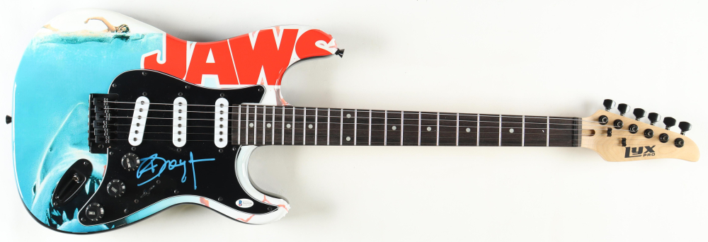 Richard Dreyfuss Signed "Jaws" Custom 39" Electric Guitar (Beckett ...