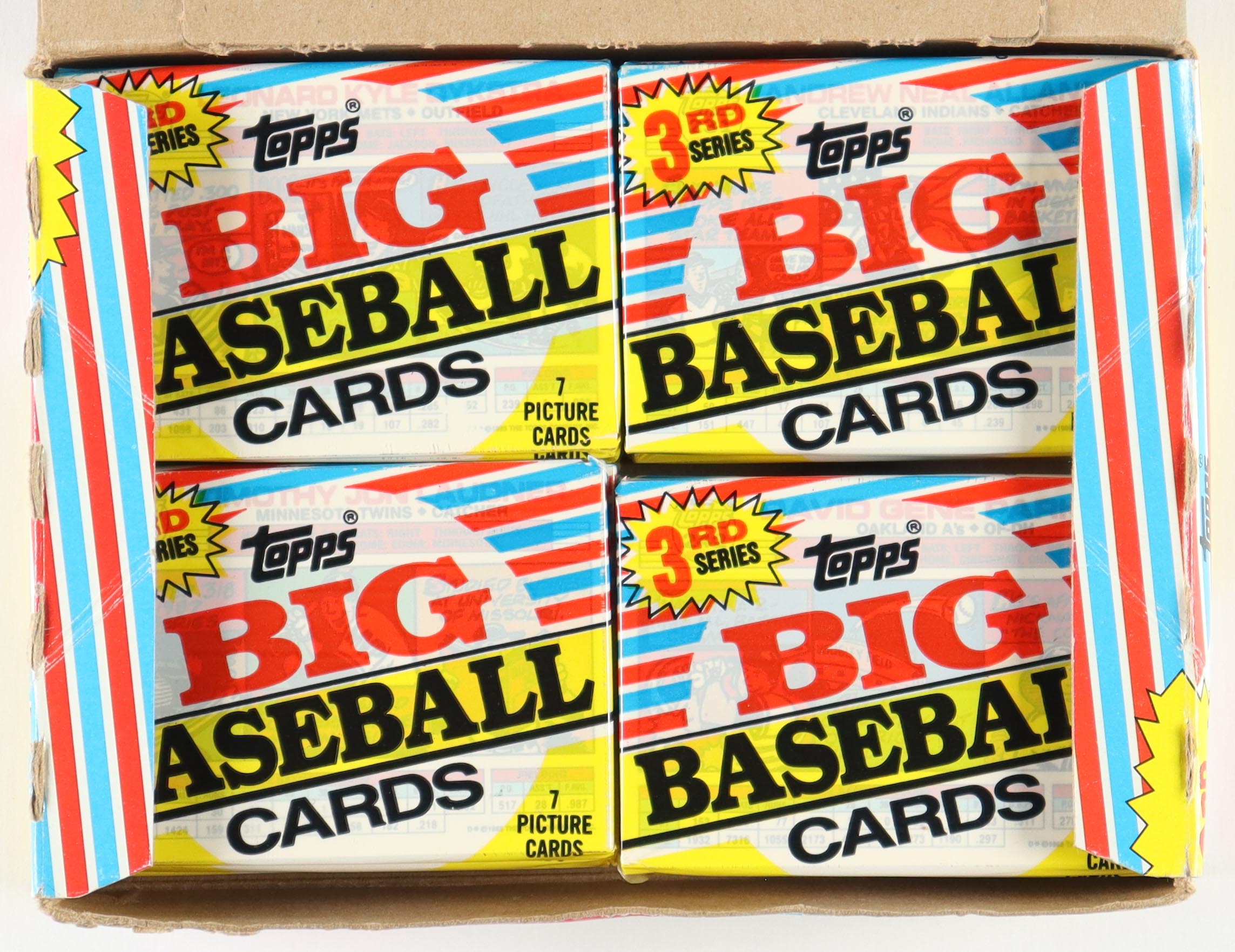 1988 Topps Big Series 2 Baseball Box with (36) Packs | Pristine Auction