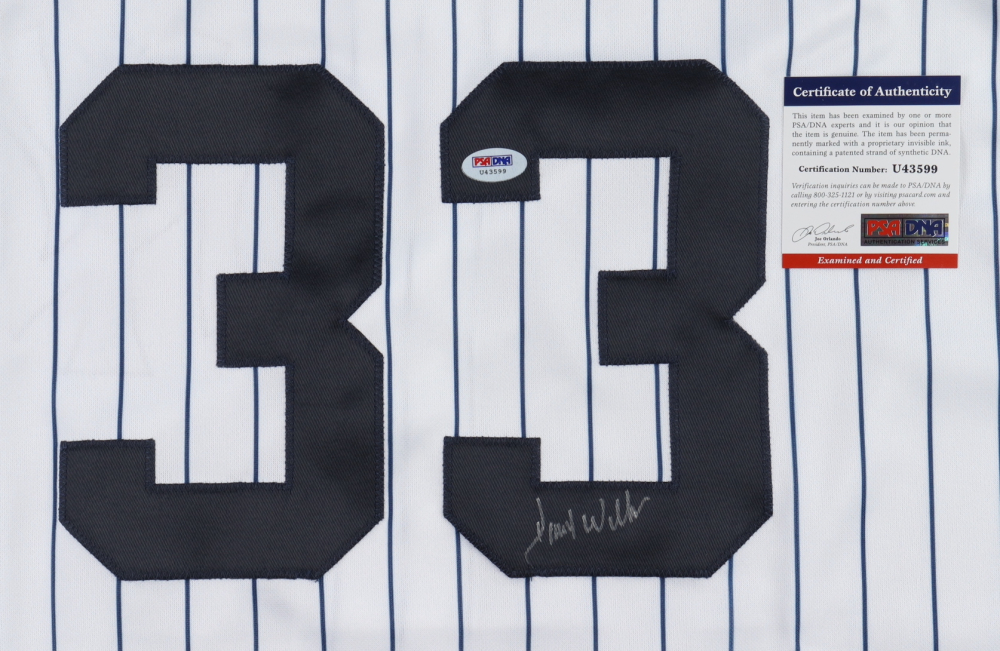 David Wells Signed Yankees Jersey (PSA) | Pristine Auction