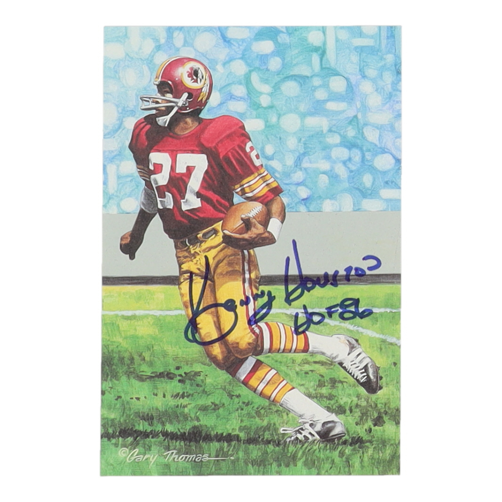 Ken Houston Signed LE Redskins Pro Football Hall of Fame Art Series ...