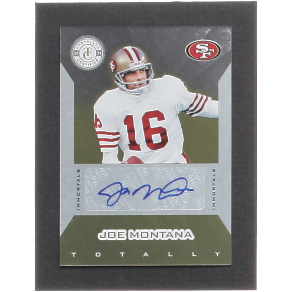 Joe Montana 2011 Totally Certified Gold Signatures #146 Autograph #15/ ...