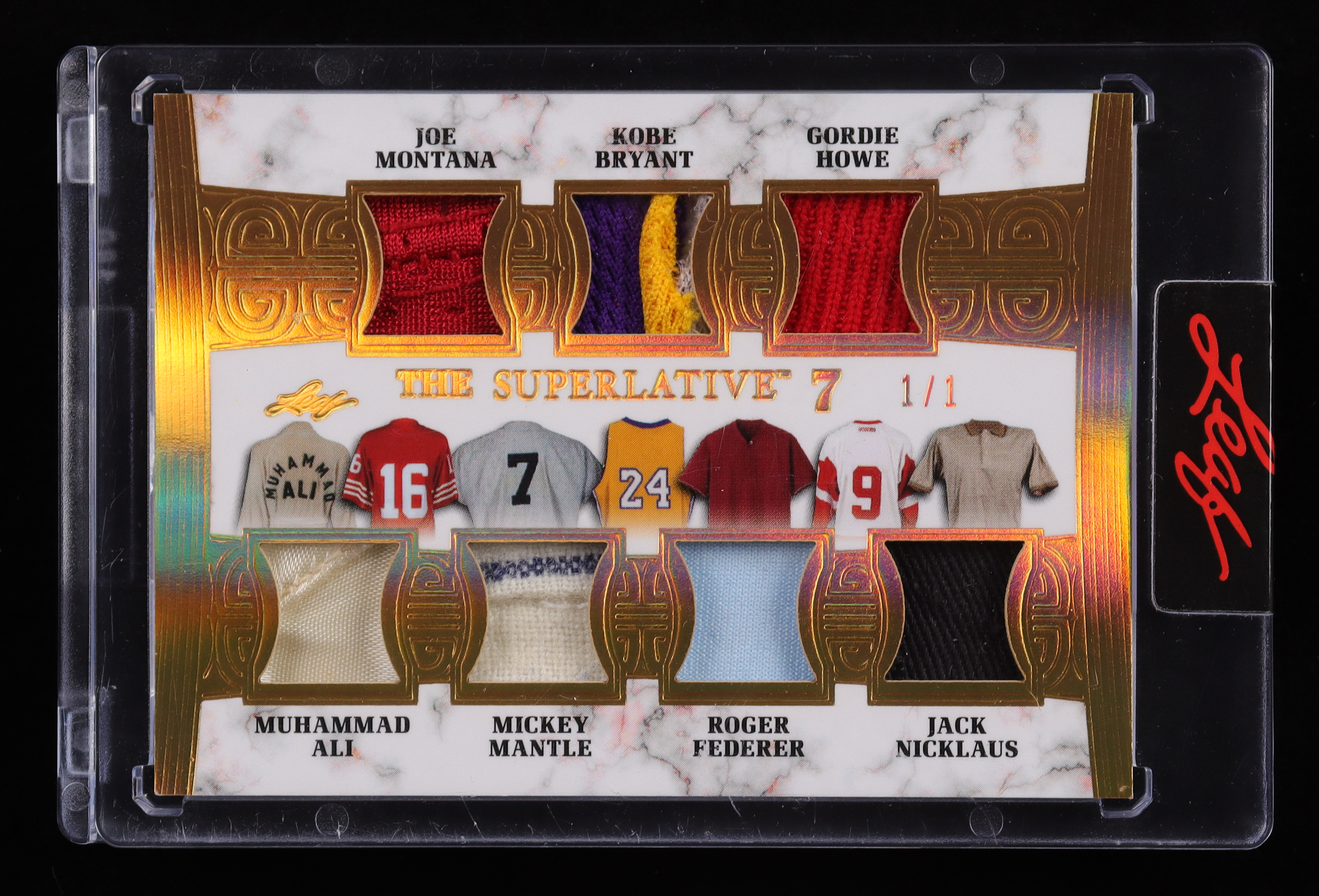 Muhammad Ali / Mickey Mantle / Kobe Bryant / Joe Montana / Gordie Howe ...