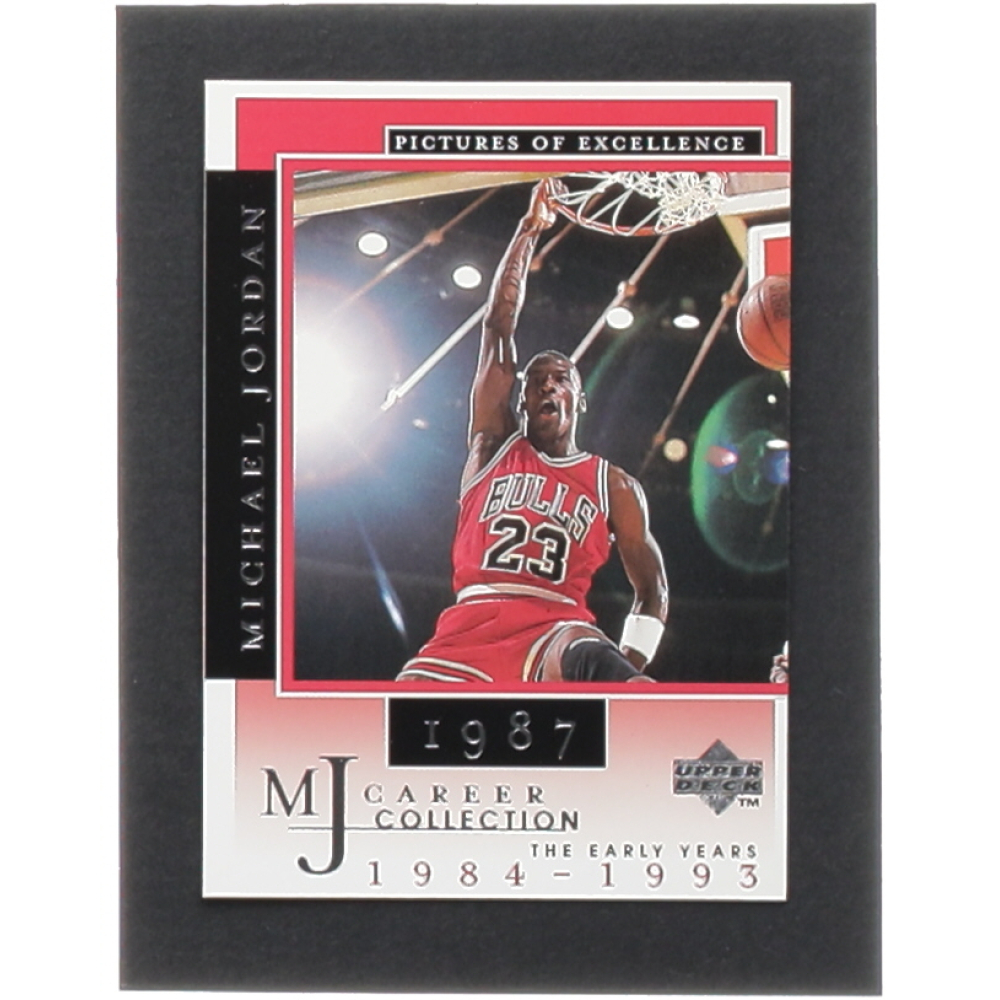 Michael Jordan 1998 Upper Deck Michael Jordan Career Collection #15 ...