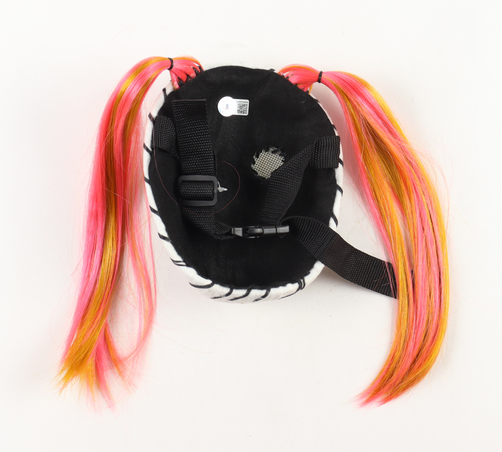 Alexa Bliss Signed WWE Lilly Mask (Beckett) | Pristine Auction