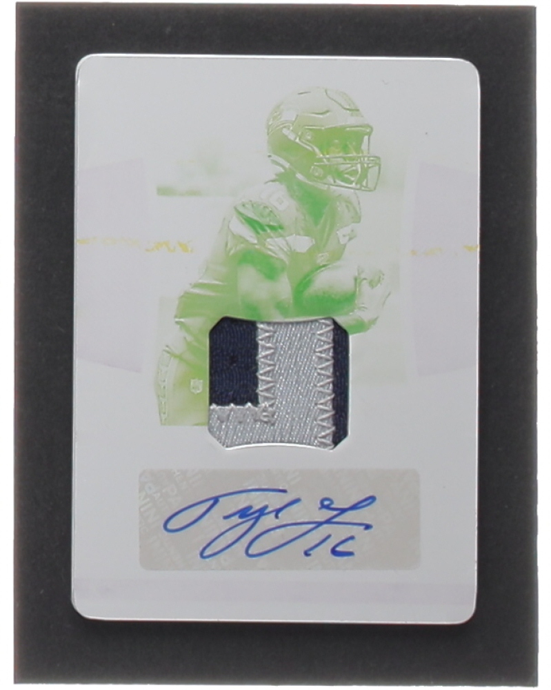 Tyler Lockett 2019 Panini National Treasures Material Signatures ...