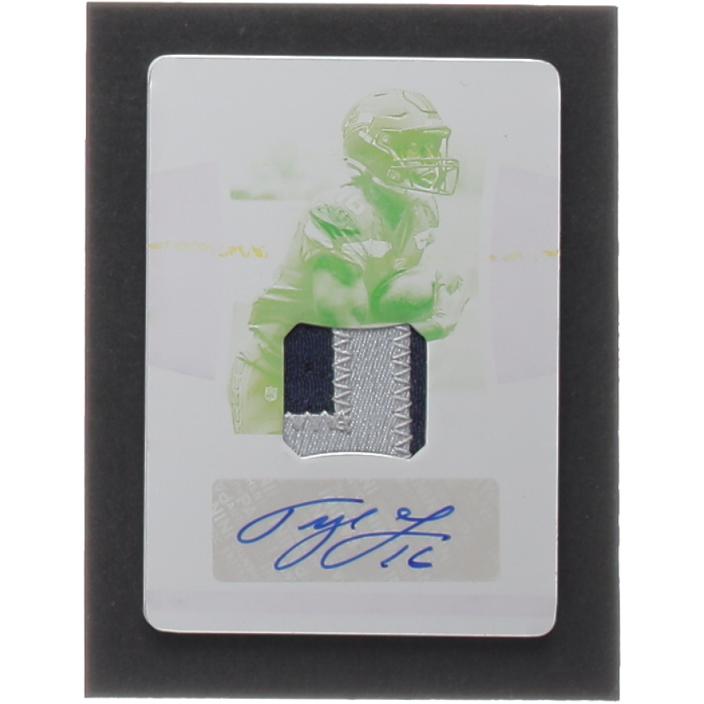 Tyler Lockett 2019 Panini National Treasures Material Signatures ...