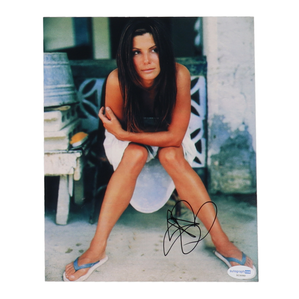 Sandra Bullock Signed 8x10 Photo (ACOA) | Pristine Auction