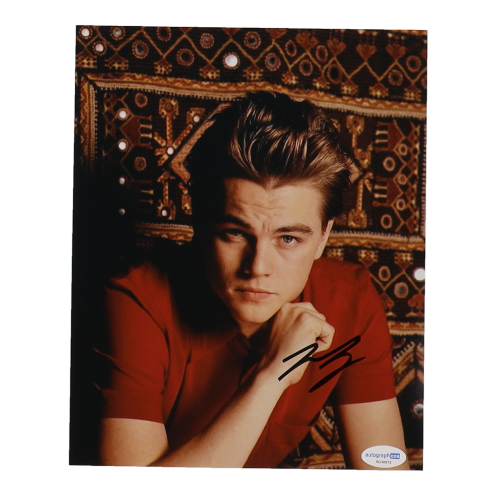 Leonardo DiCaprio Signed 8x10 Photo (ACOA) | Pristine Auction