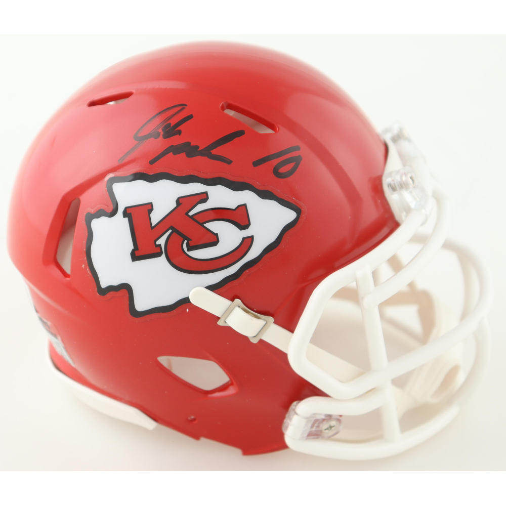 Isiah Pacheco Signed Chiefs Speed Mini Helmet (Beckett & PIA ...