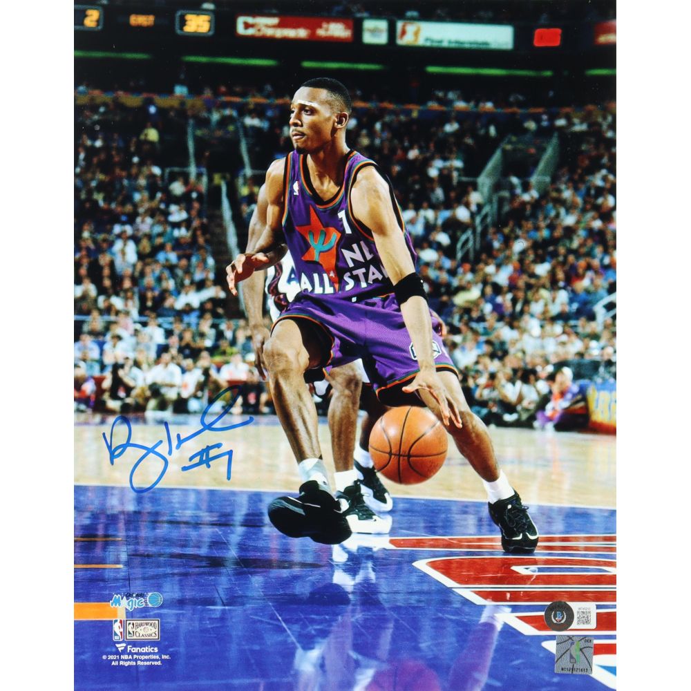 Anfernee "Penny" Hardaway Signed Suns 11x14 Photo (Beckett) | Pristine ...