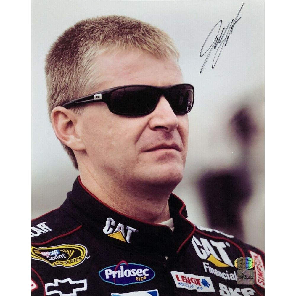 Jeff Burton Signed Nascar 8x10 Photo (Sports Integrity) | Pristine Auction