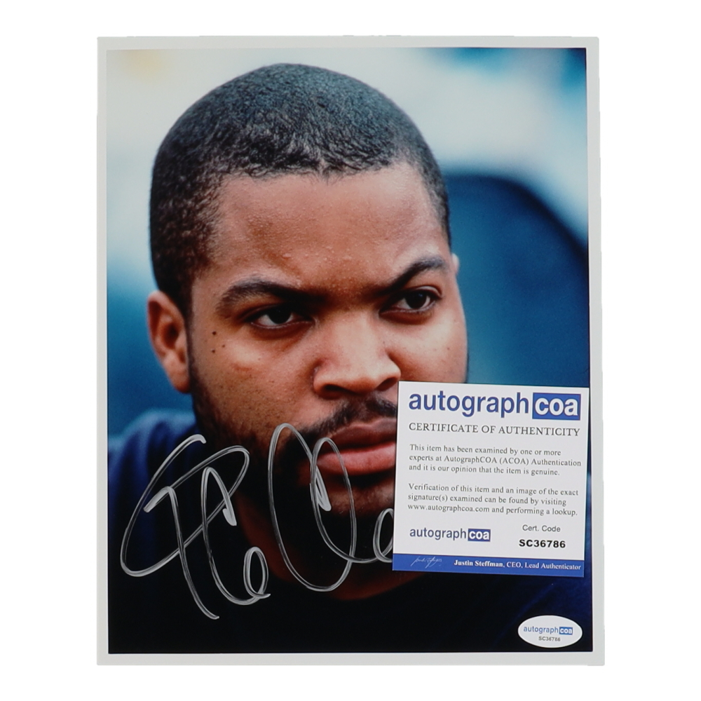 Ice Cube Signed 8x10 Photo (ACOA) | Pristine Auction