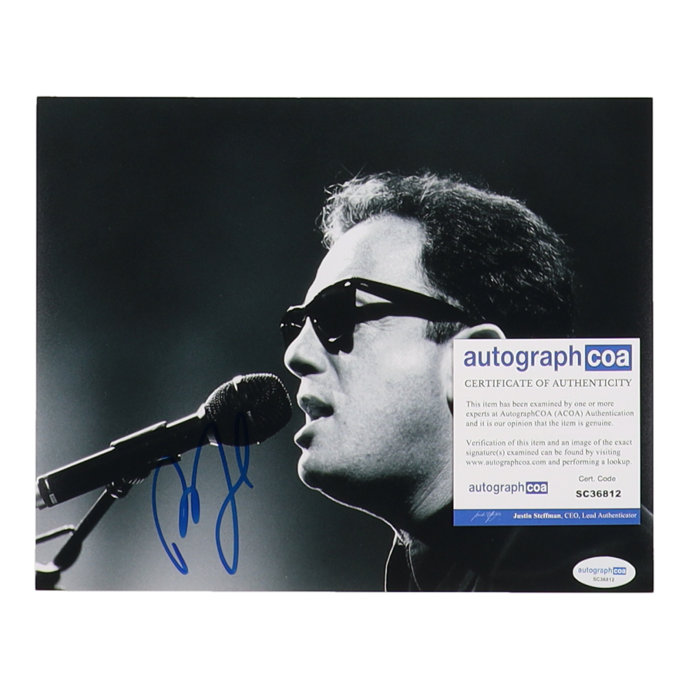 Billy Joel Signed 8x10 Photo (AutographCOA) | Pristine Auction